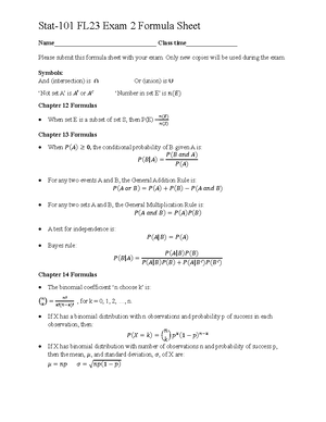 Statistics 101 notes week 1 chapter 2- Google Docs - Chapter 2 Measures ...
