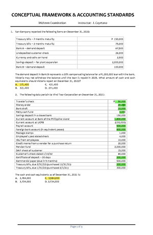 SCM1 (2022) - Chapter 2 - CVP Analysis - Additional Problems - ADDITIONAL PROBLEMS - Studocu