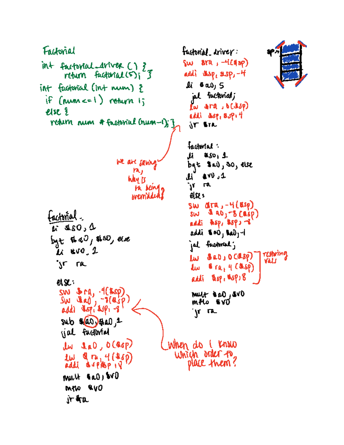 Recursion - teens Factorial factorial driver AP int factorial driver C ...