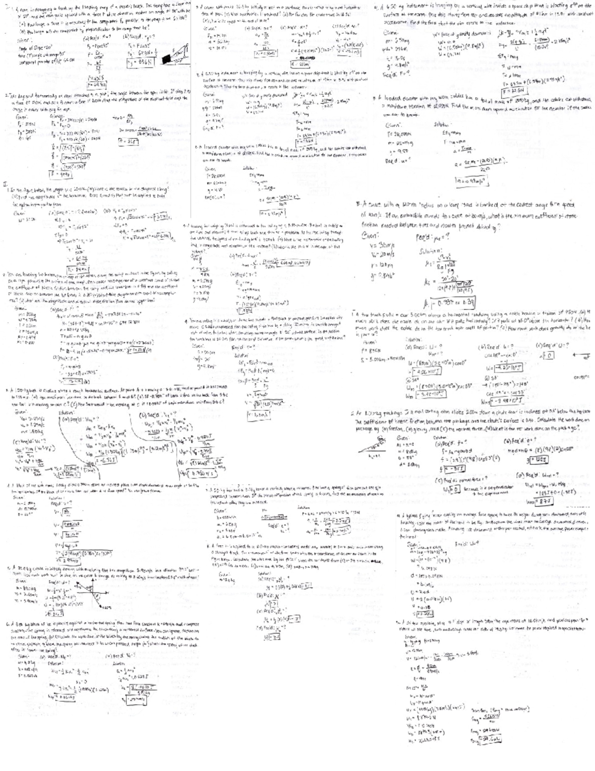 Phys 214 midterm part 2 - SAMPLE ANSWER - Science, Technology, Engineering, and Mathematics ...