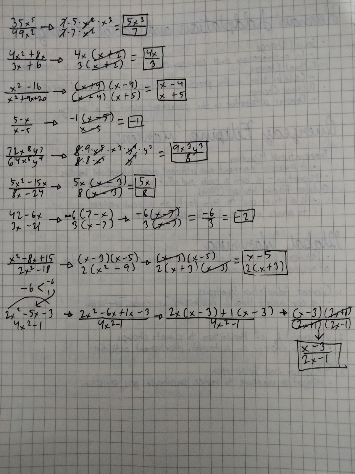 Basic Factoring Examples - Mathematics In The Modern World - 35x5 D x3 ...