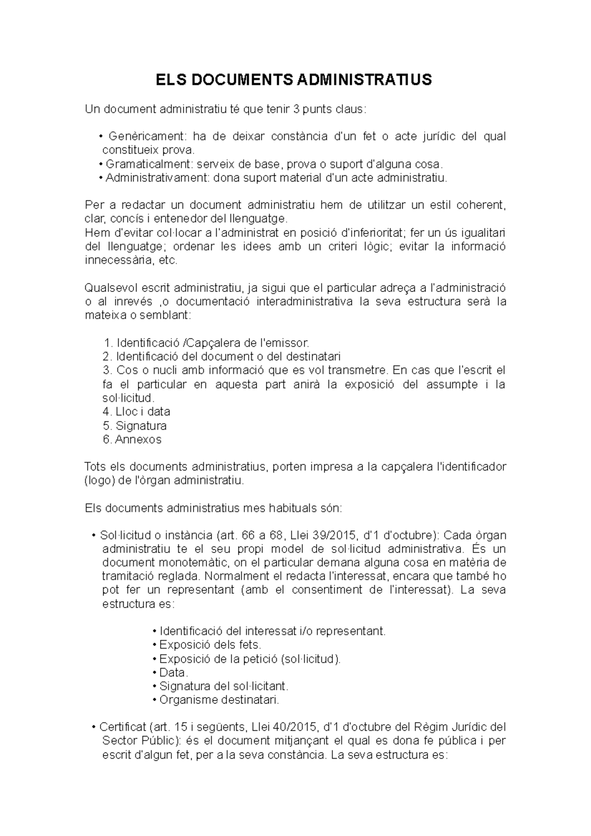 ELS Documents Administratius - Análisis Integral De Empresas - Studocu