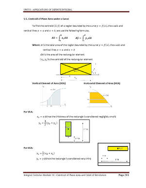 Module 18 Double and Triple Integral - MULTIPLE INTEGRATION I. The ...