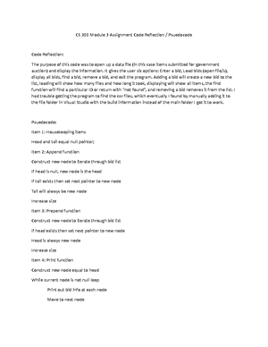 CS 320 Module Five Journal - CS 320 Module 5 Journal James Nikolaou 11 ...