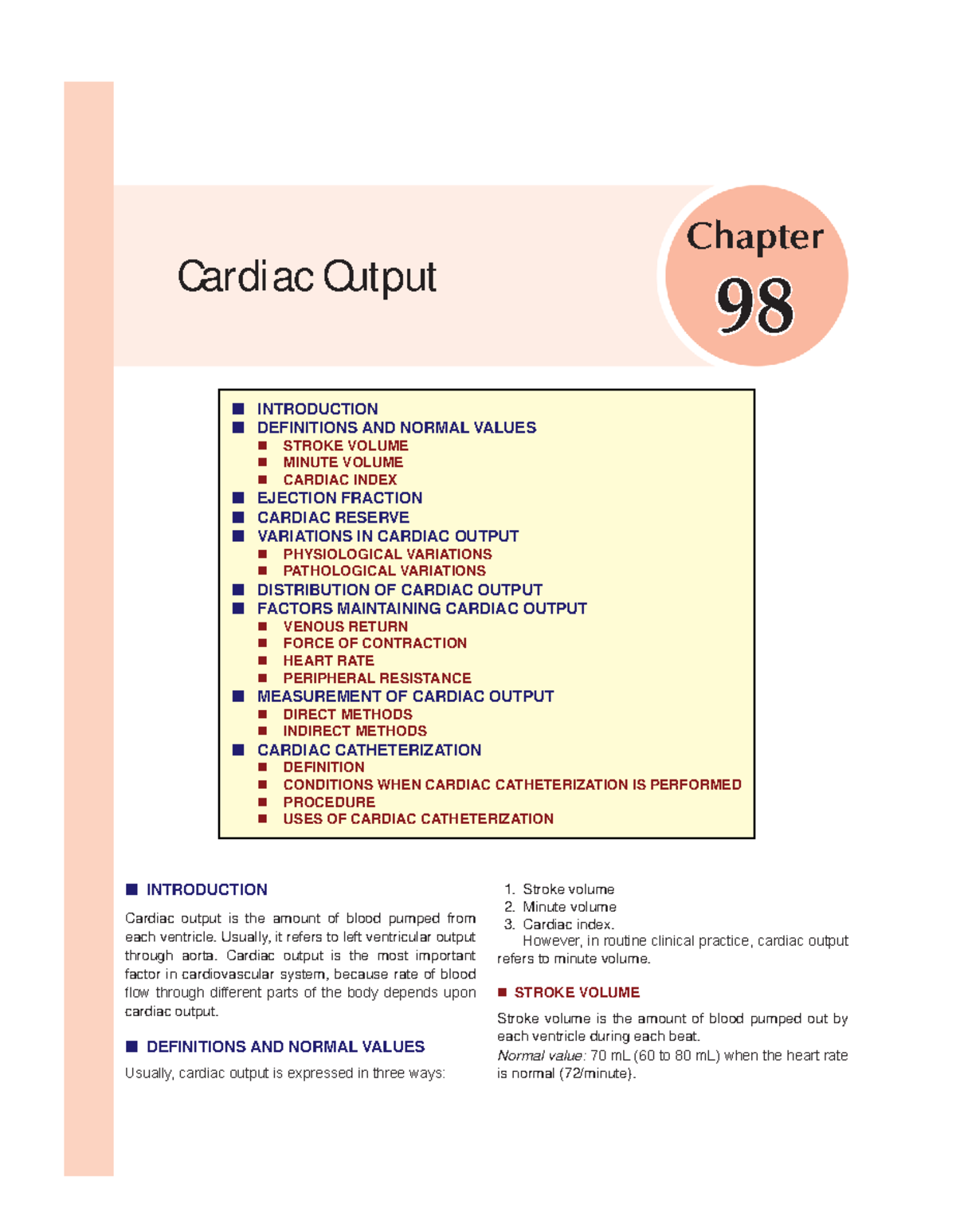 K Sembulingam - Essentials of Medical Physiology, 6th Edition-67 - Cardiac Output Chapter 98 ...