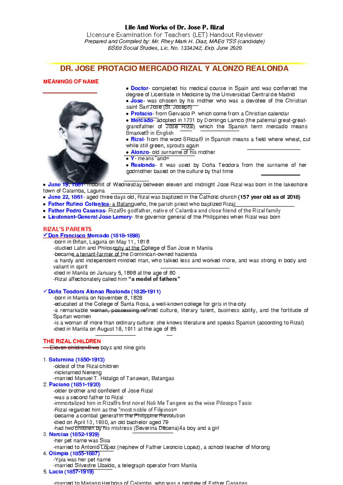 Life-and-works-of-dr-summary compress - Life And Works of Dr. Jose P ...