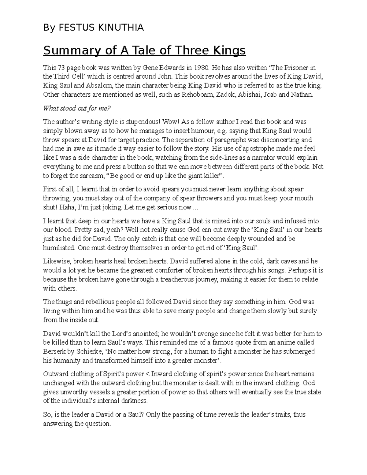 A Tale of Three Kings - Bankai, Katen Kyokatsu Karamatsu Shinju - By ...