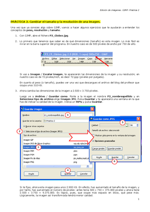 Práctica 4 - Práctica de edición de imágenes con GIMP - PR¡CTICA 4. Dibujar con GIMP II. Dibujar ...