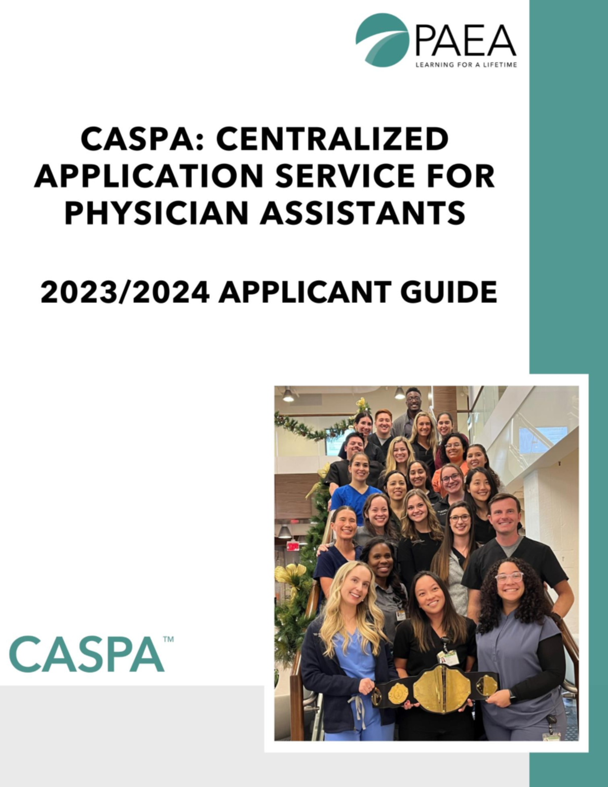 Caspa-Applicant-Guide-23-24 - Final-1 - Table of Contents ABOUT CASPA ...