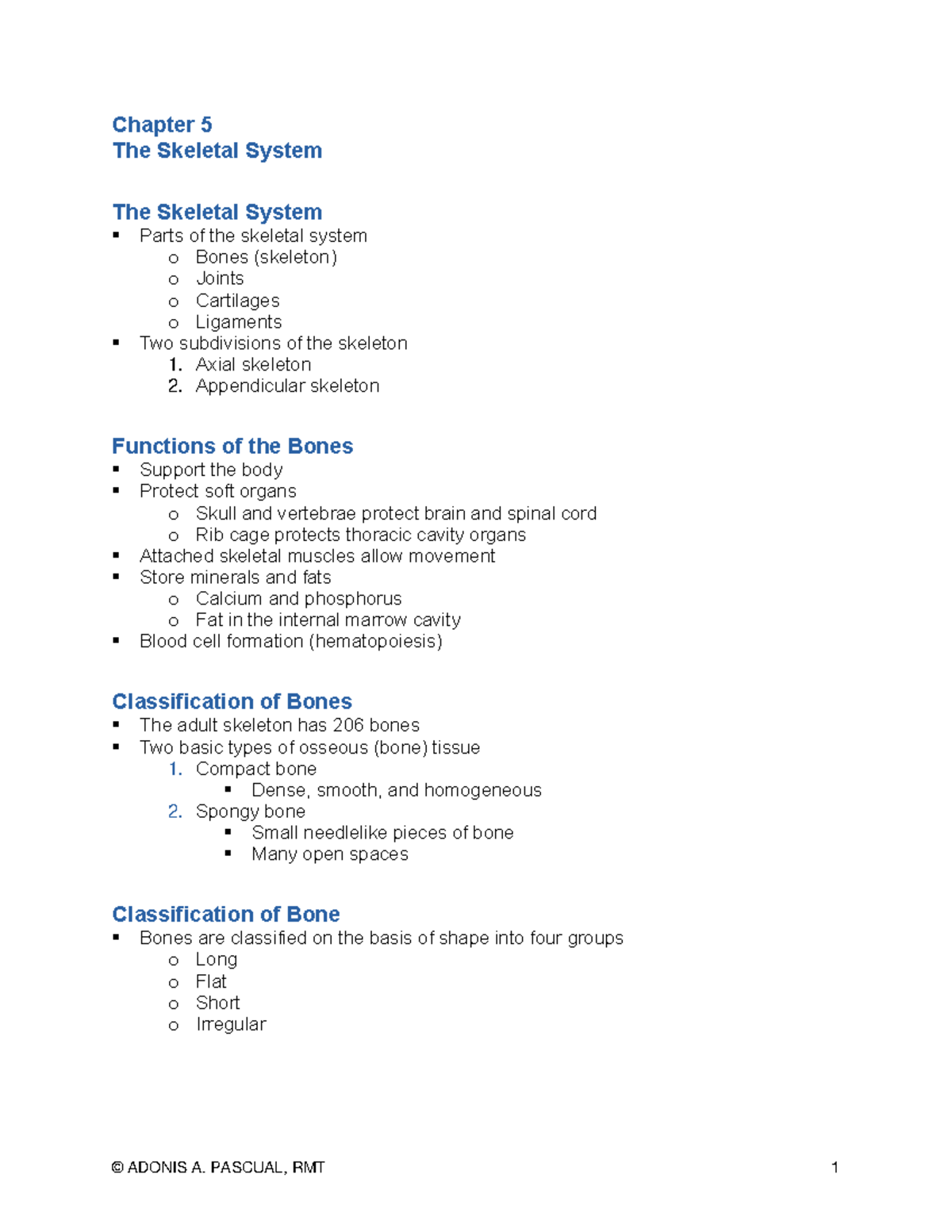 Skeletal Sss Chapter 5 The Skeletal System The Skeletal System skeletal-sss-chapter-5-the-skeletal-system-the-skeletal-system