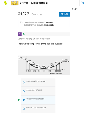 Challenge 2 2 Macro - Challenge 2:2: Aggregate Supply and Demand Model Sophia Learning As the ...