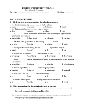 Make questions for the underlined words or phrases - Write questions ...