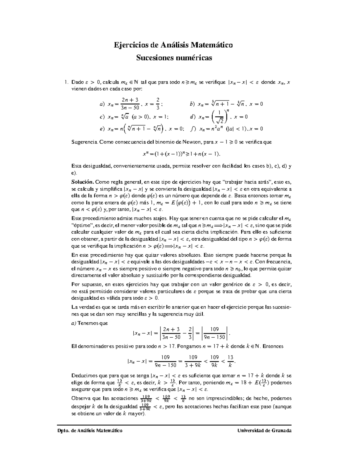 Sucesiones infinitas de la muerte infernal del tomajak divino ...