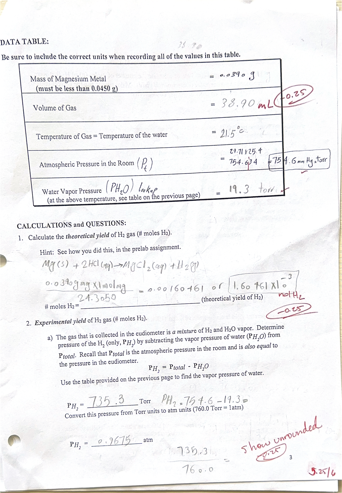 Pre lab 3 part 2 - CHEM 108 - Studocu