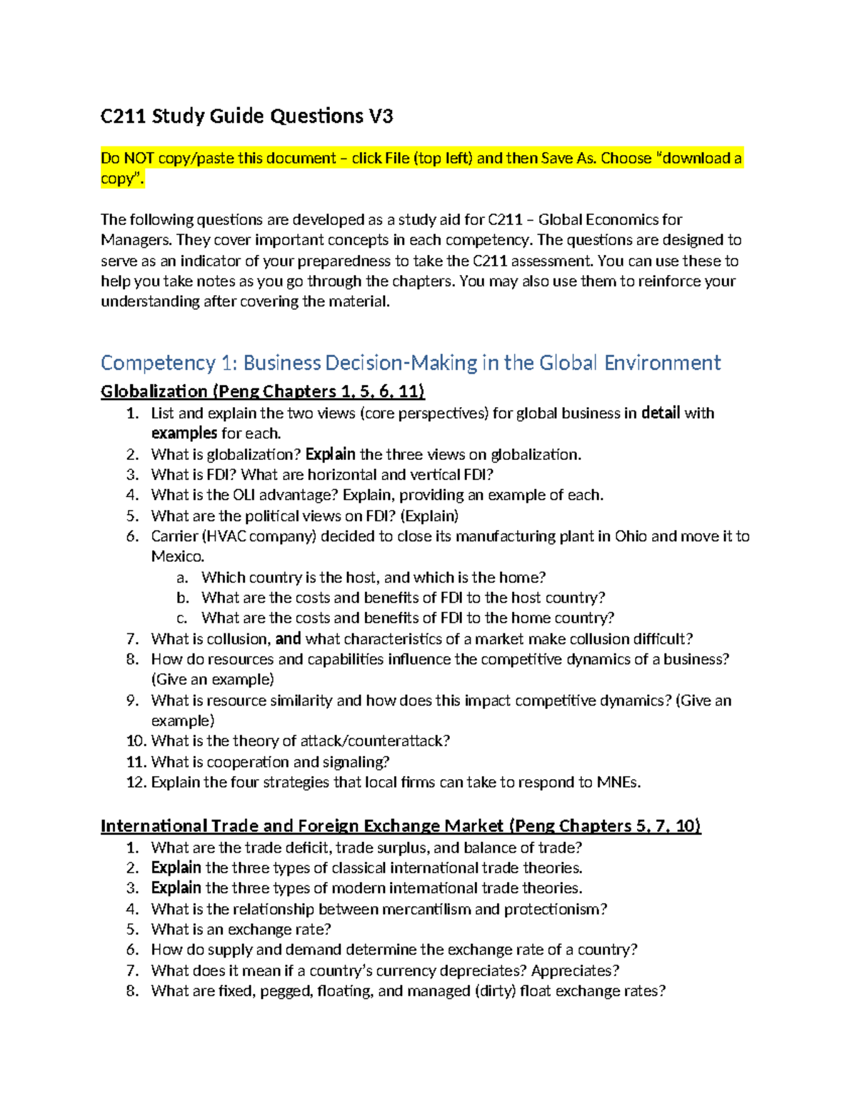 C211 Study Guide Questions V3 - Choose “download a copy”. The following ...
