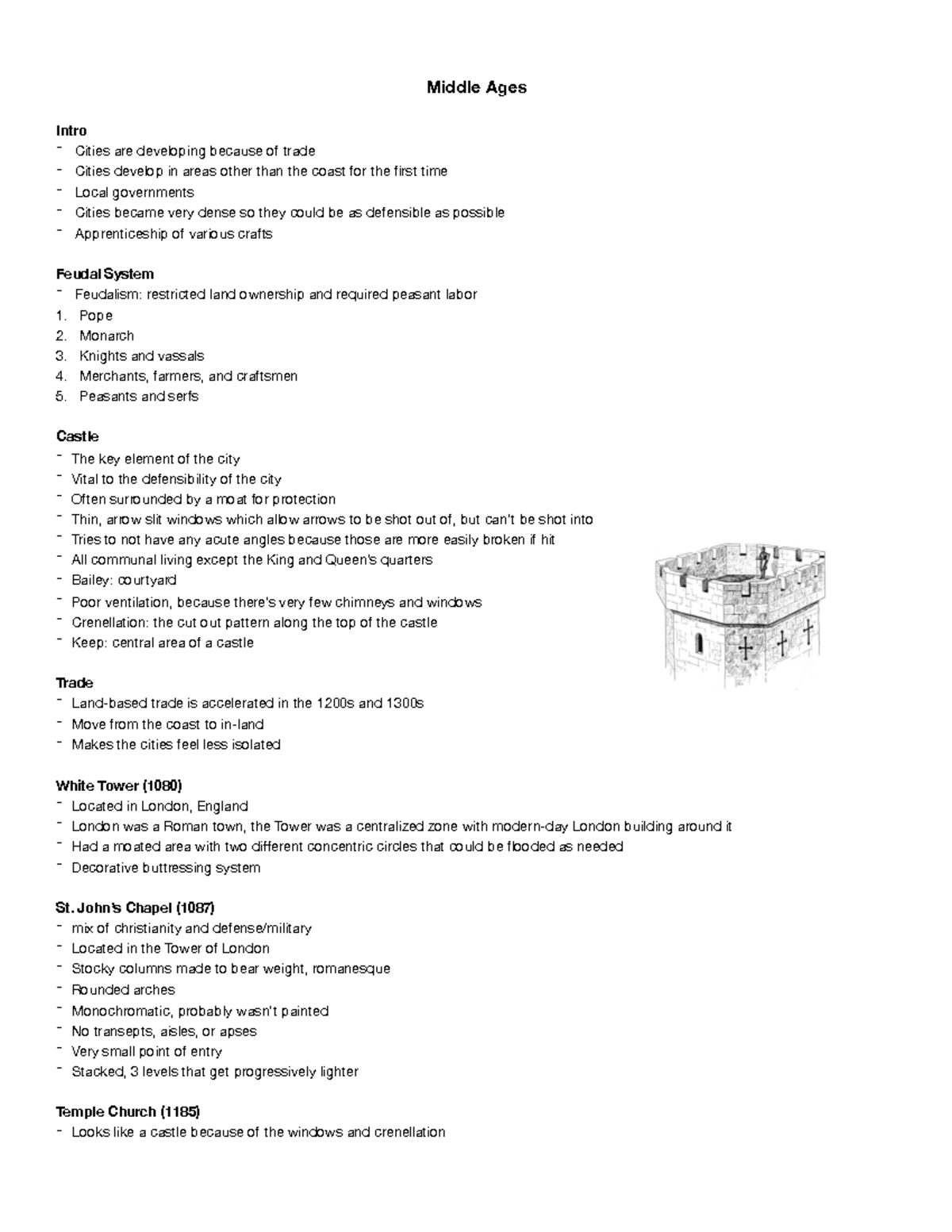 Middle ages - Middle Ages Intro - Cities are developing because of ...