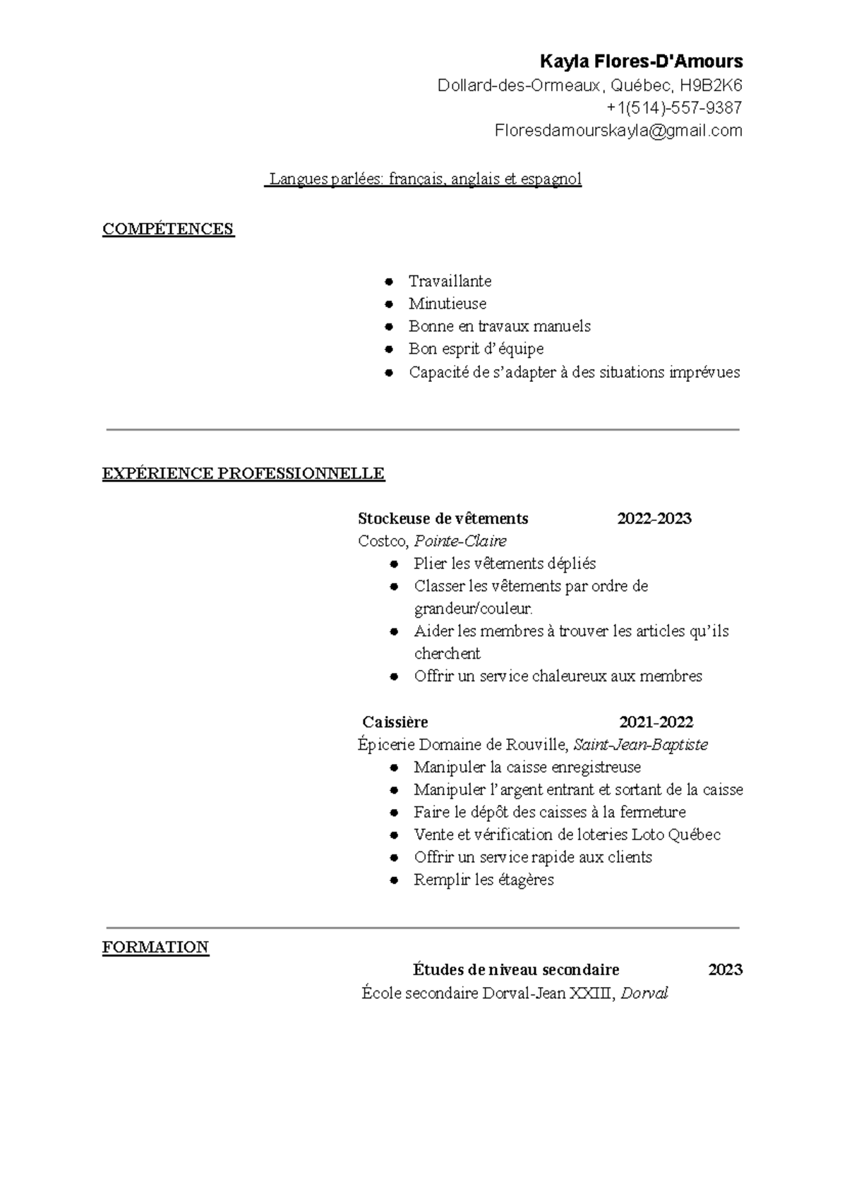 facc 300 leaked finals 2024 - Kayla Flores-D'Amours Dollard-des-Ormeaux ...
