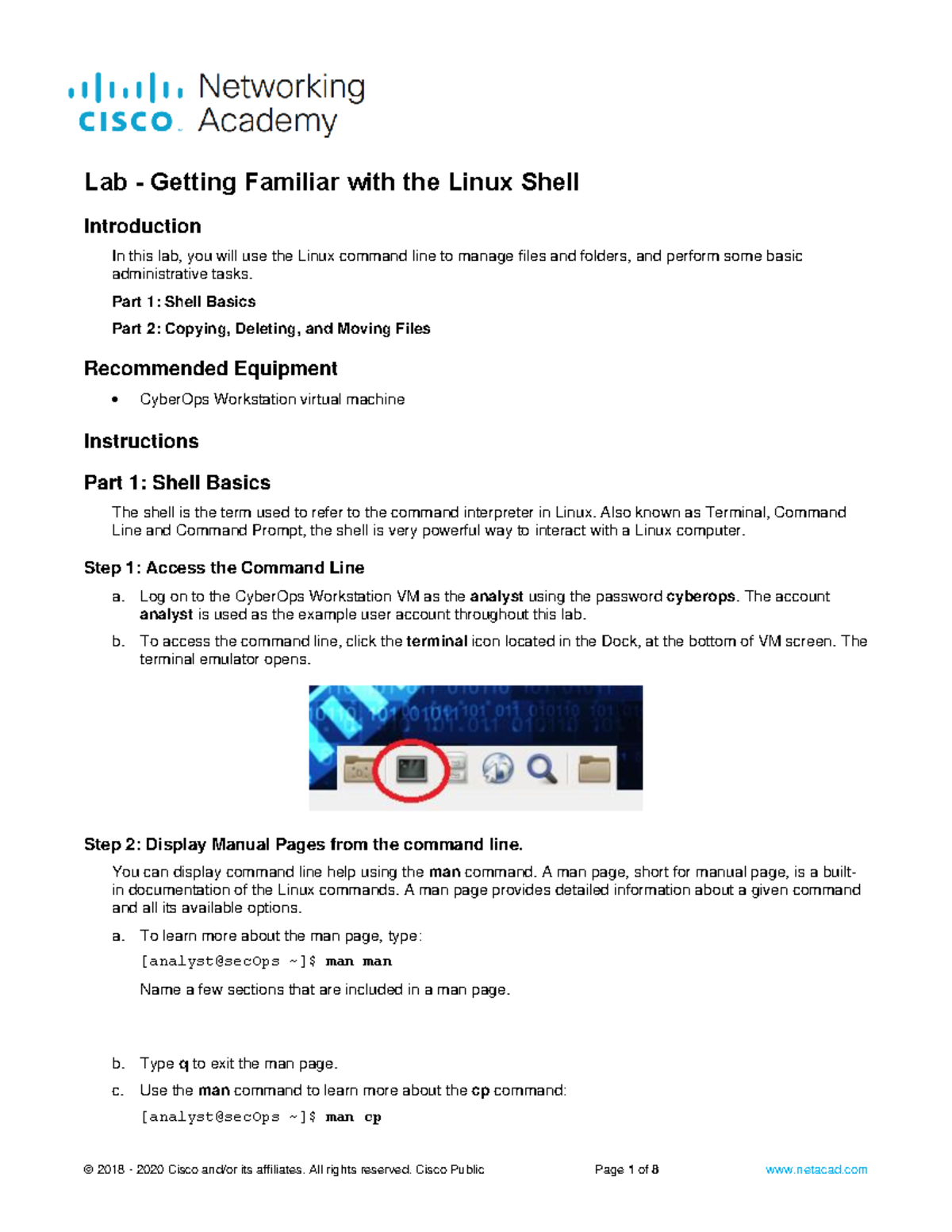 4 - exa,en - Introduction In this lab, you will use the Linux command ...