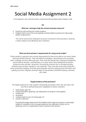 Task 2 Completed Distinction - 2020 Mock - Activity 2 – IT Service ...