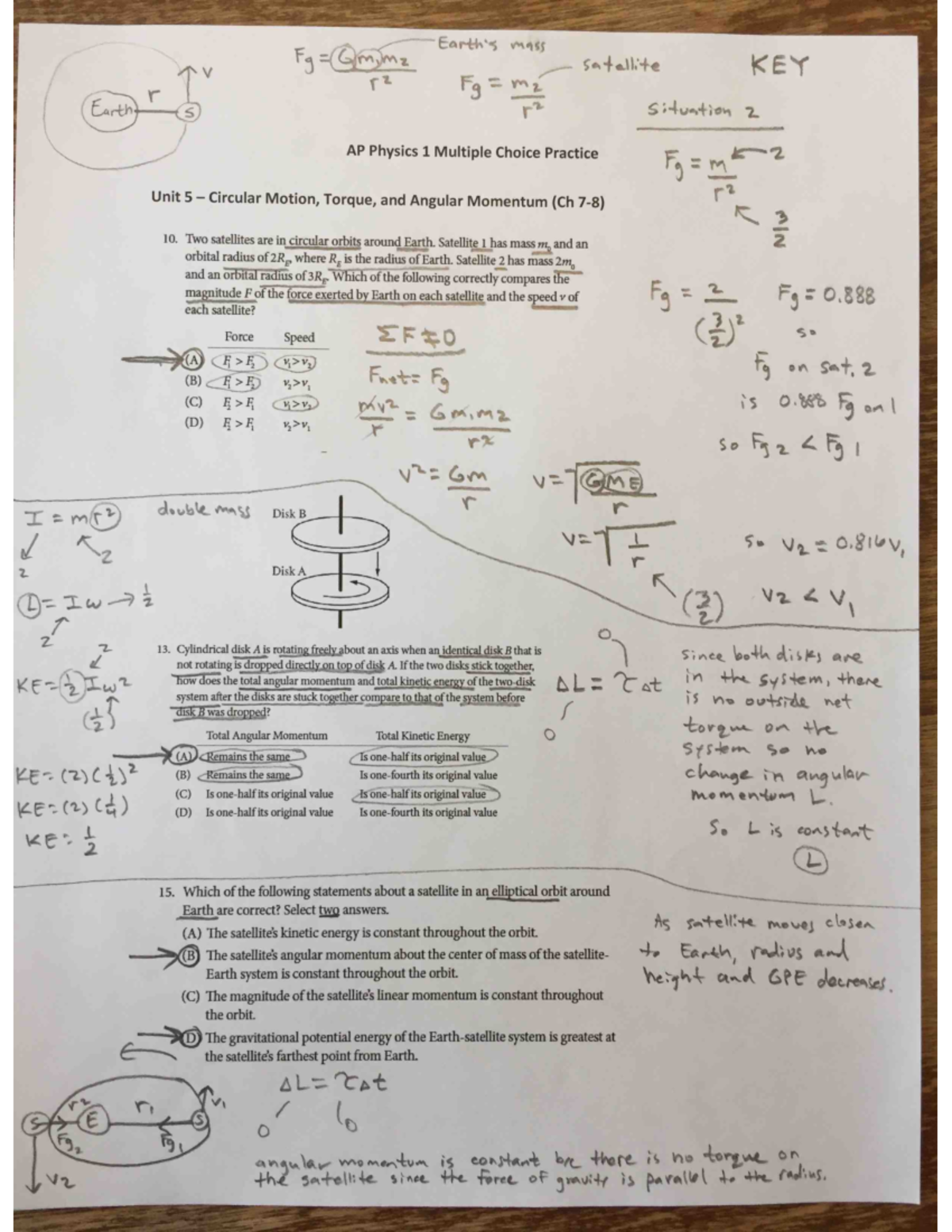 AP 1 U5 MC Practice KEY - Studocu