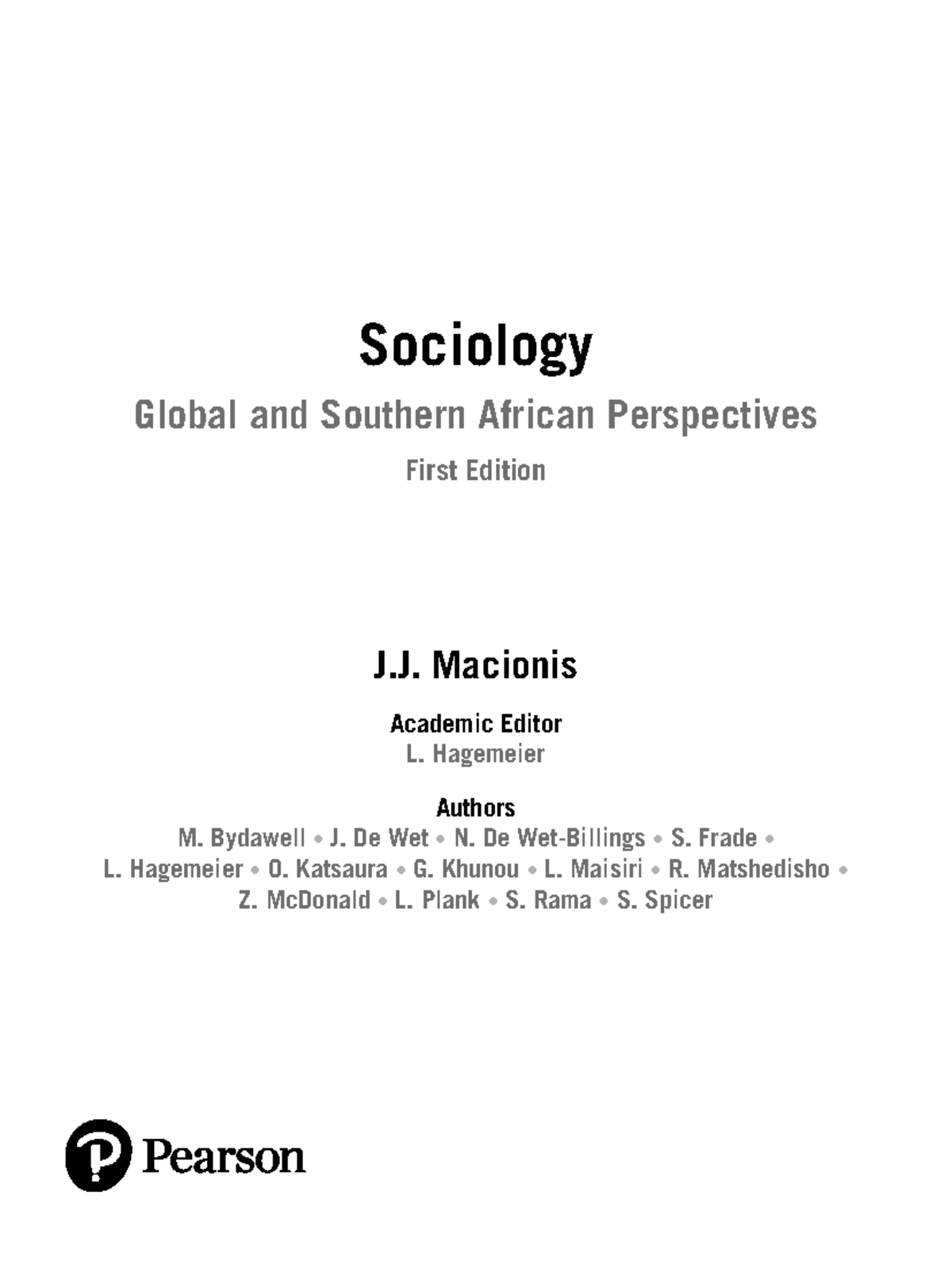 Macionis 2022-Sociology-Chapter-1 - Sociology Global and Southern ...