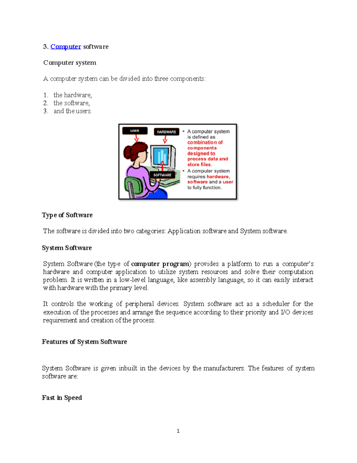 3. System Software - Well elaborate notes.self explanatory - Computer ...