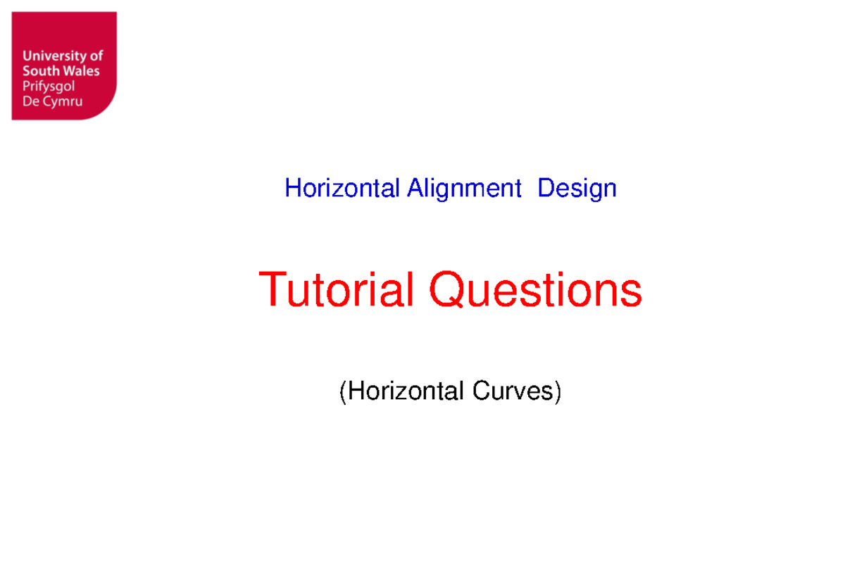 1-H Alignment-Tutorials - Horizontal Alignment Design Tutorial ...