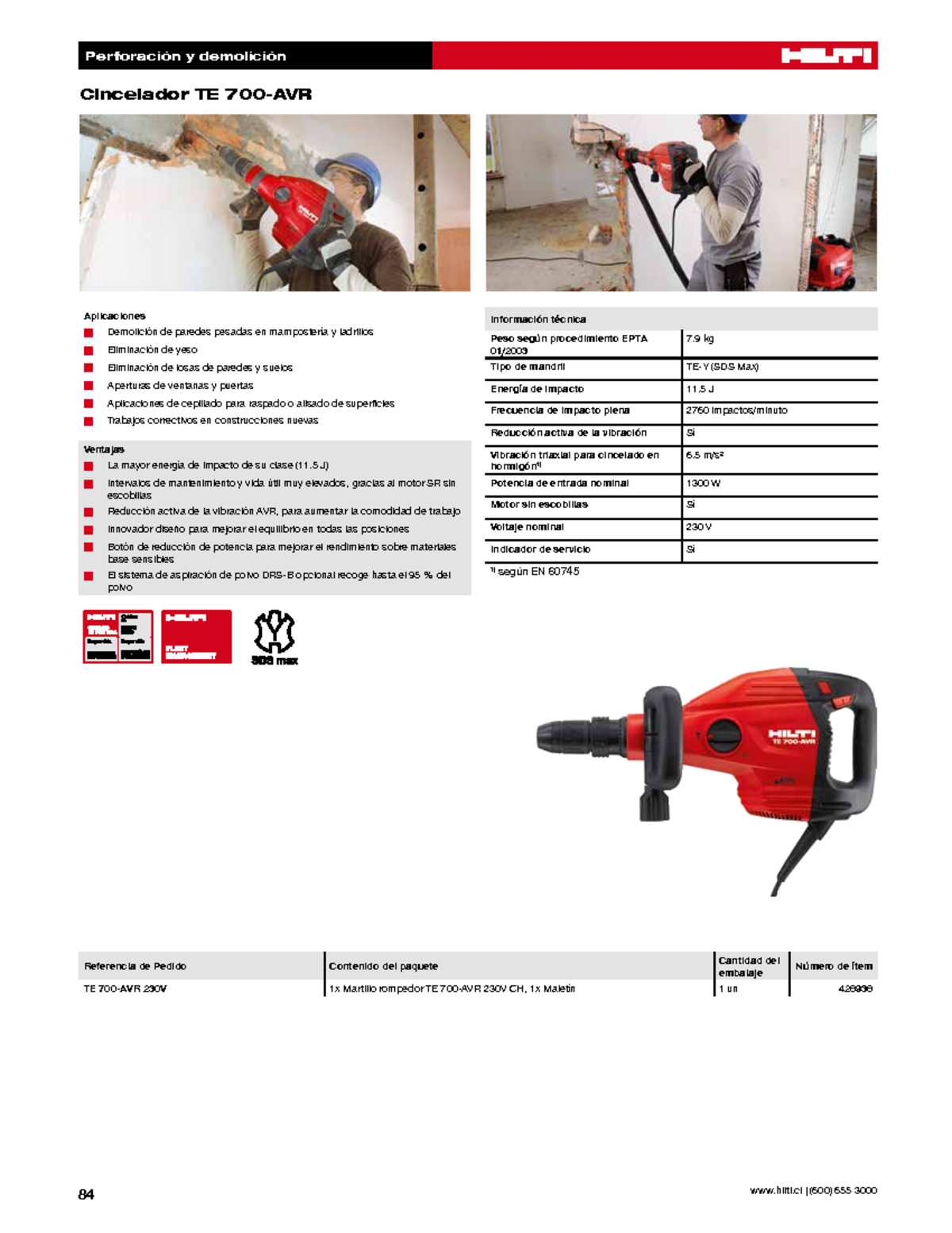 Documentacion Asset DOC LOC 5549058 - 84 Perforación y demolición hilti ...