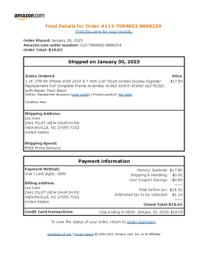 Pay Stub Portal(1) - Xbxbxn b - DOLGENCORP, LLC 100 MISSION RIDGE ...