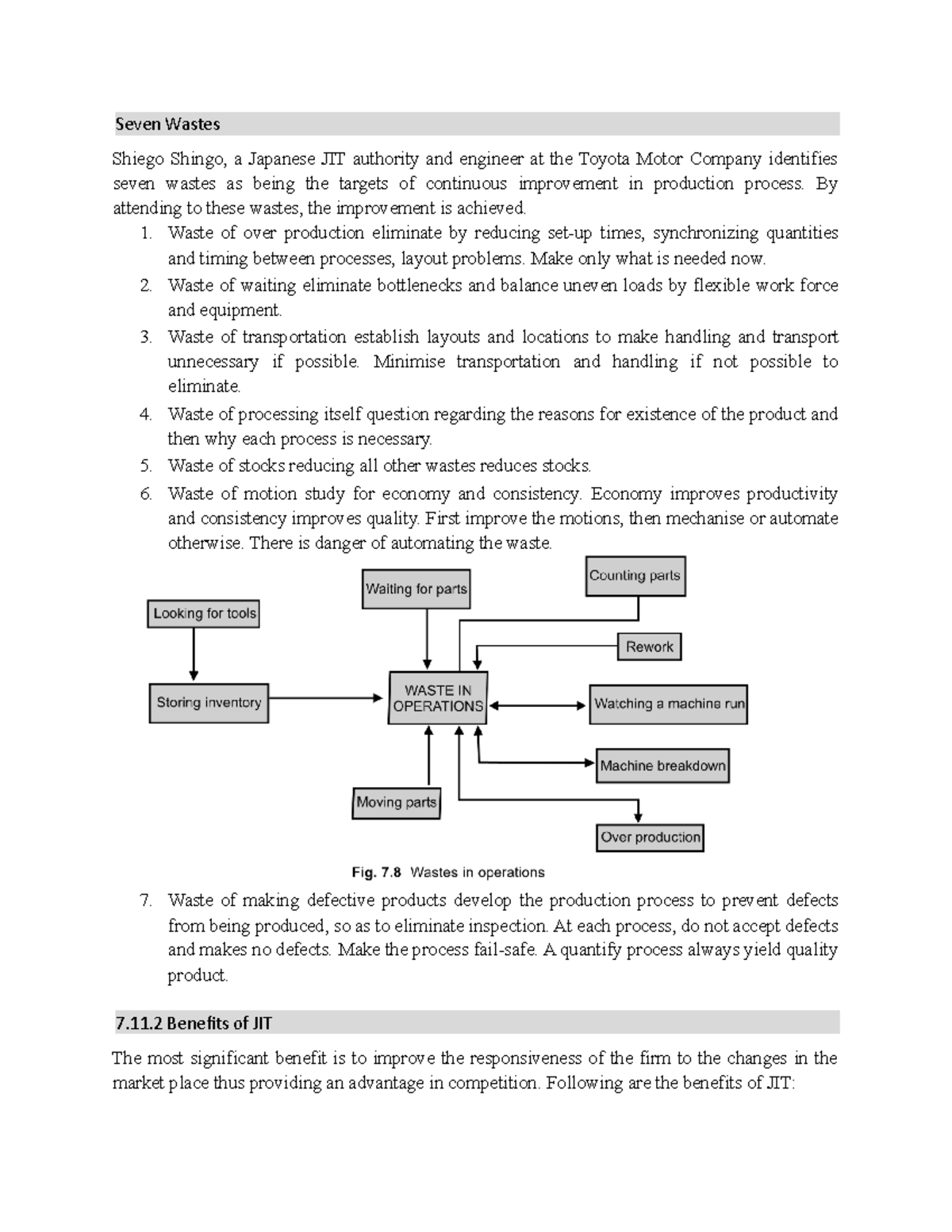 Seven Wastes - Shiego Shingo, a Japanese JIT authority and engineer at ...