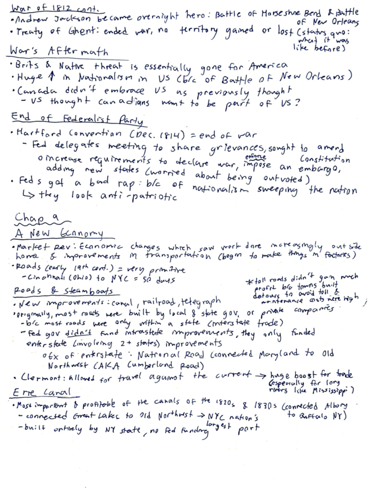 Chap 9 - Class notes on Chapter 9 of the textbook, Give Me Liberty ...