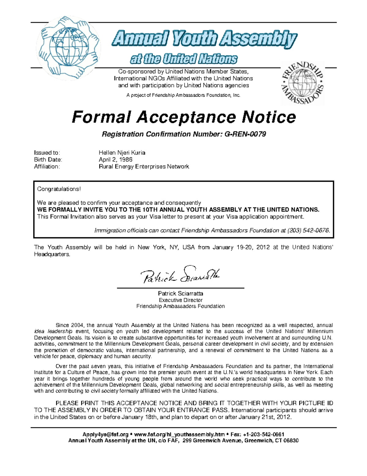 1 Hellen Njeri Kuria - all - Co-sponsored by United Nations Member ...