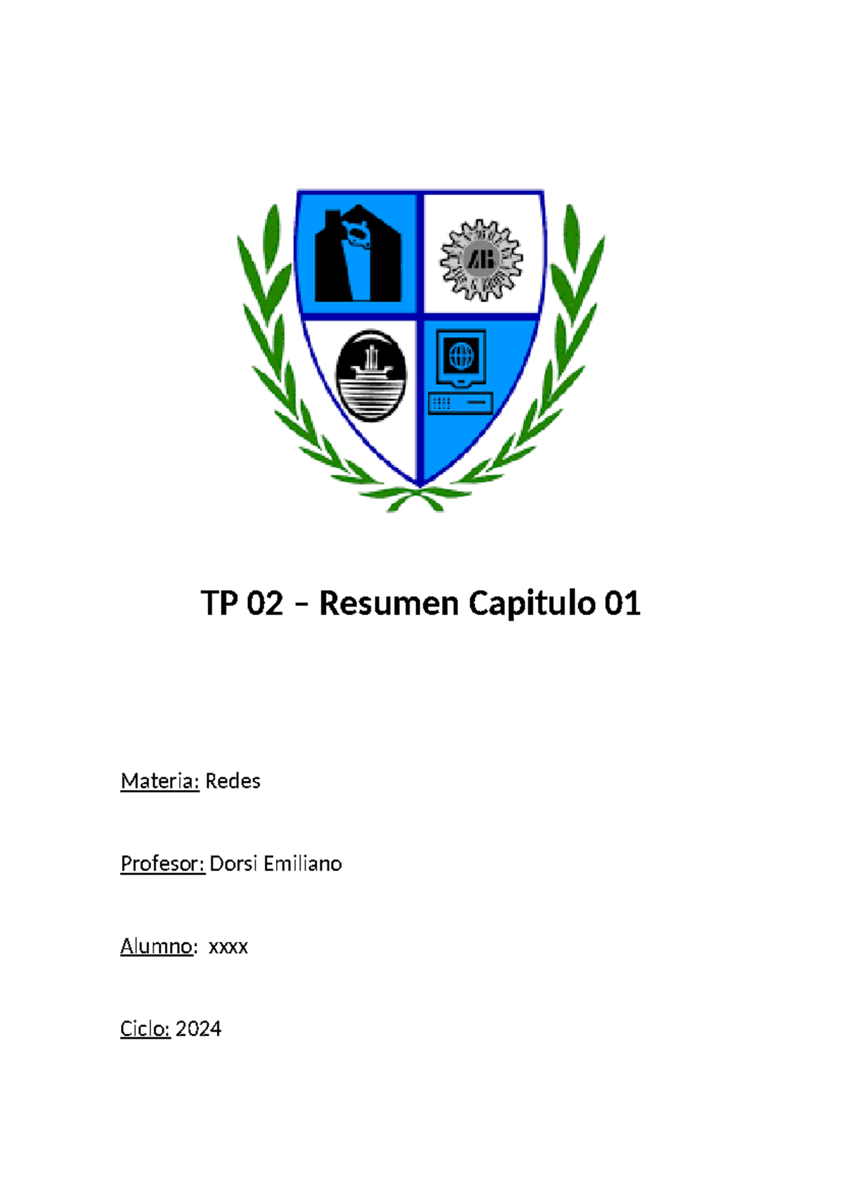 Caratula - Lenguajes de Programación - TP 02 – Resumen Capitulo 01 ...