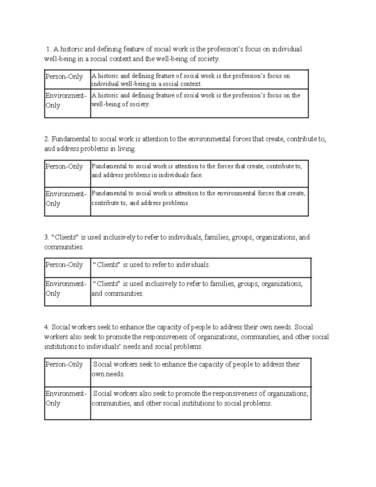 HBSE M03 Worksheet - Assignment - 1. A historic and defining feature of ...