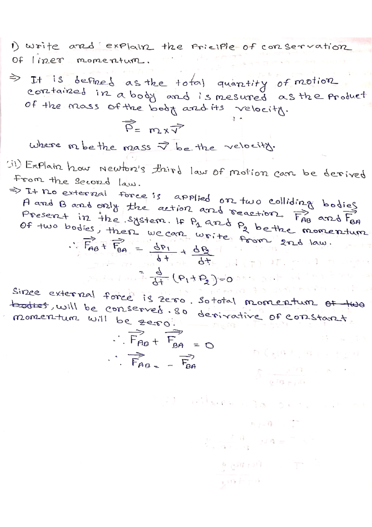 Assignment no2 - Physics assessment - 1) write and explain the Priciple ...