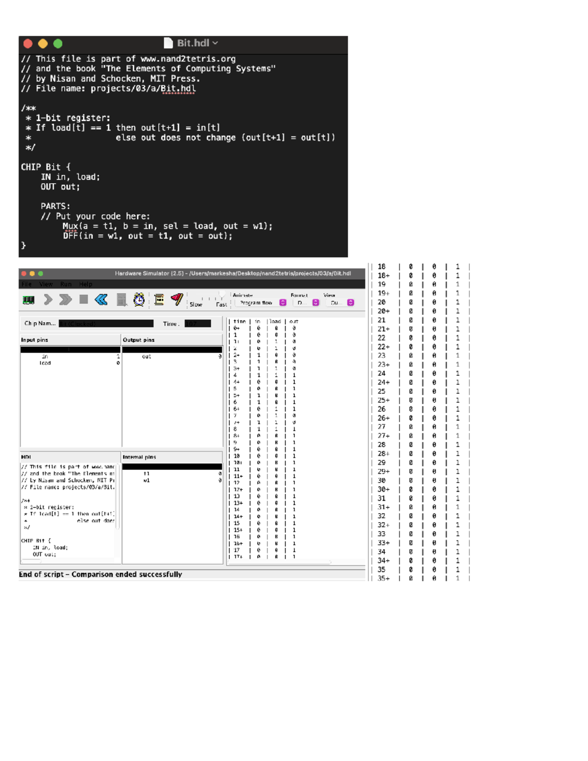 Homework 04 - Code - Bit This file is part of and the book Elements of ...