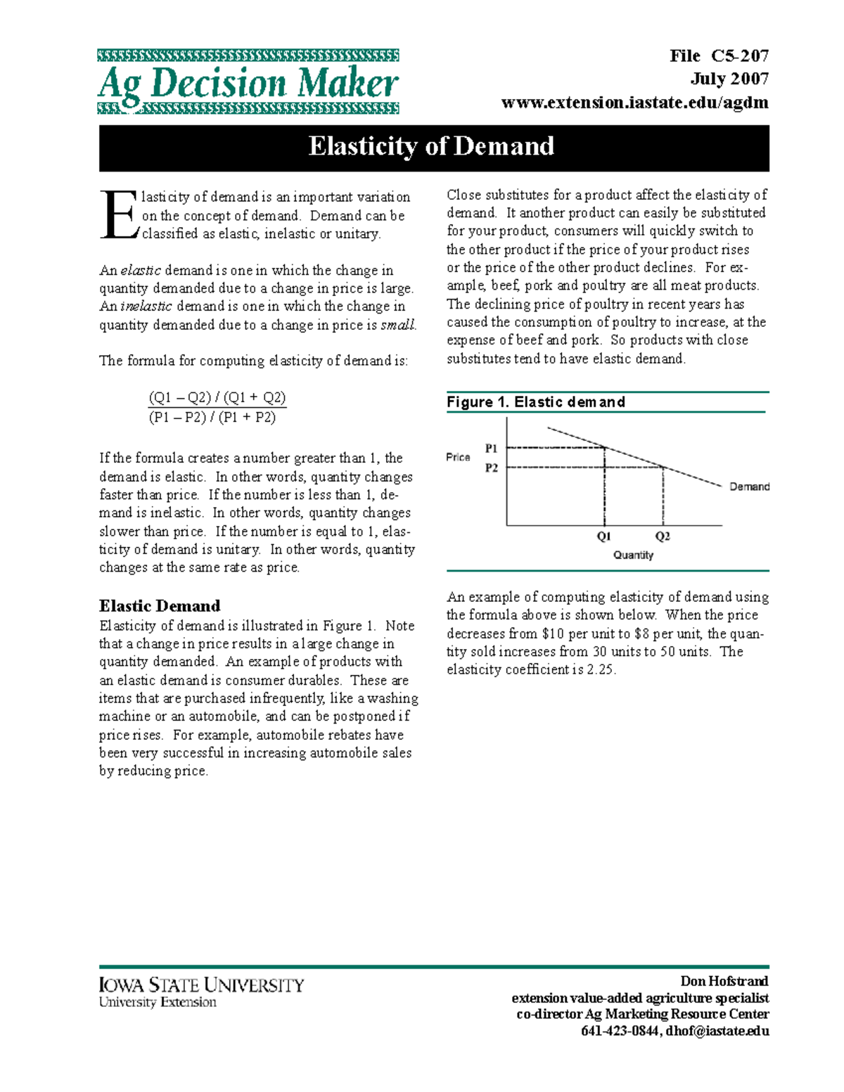 Elasticity notes to read and consider for examination purpose. - File ...