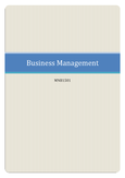 MNB1501 - Unisa - Business Management IA - Studocu