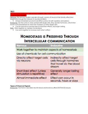 Chapter 3 - Summary Human Anatomy & Physiology - Chapter 3- The Cell ...