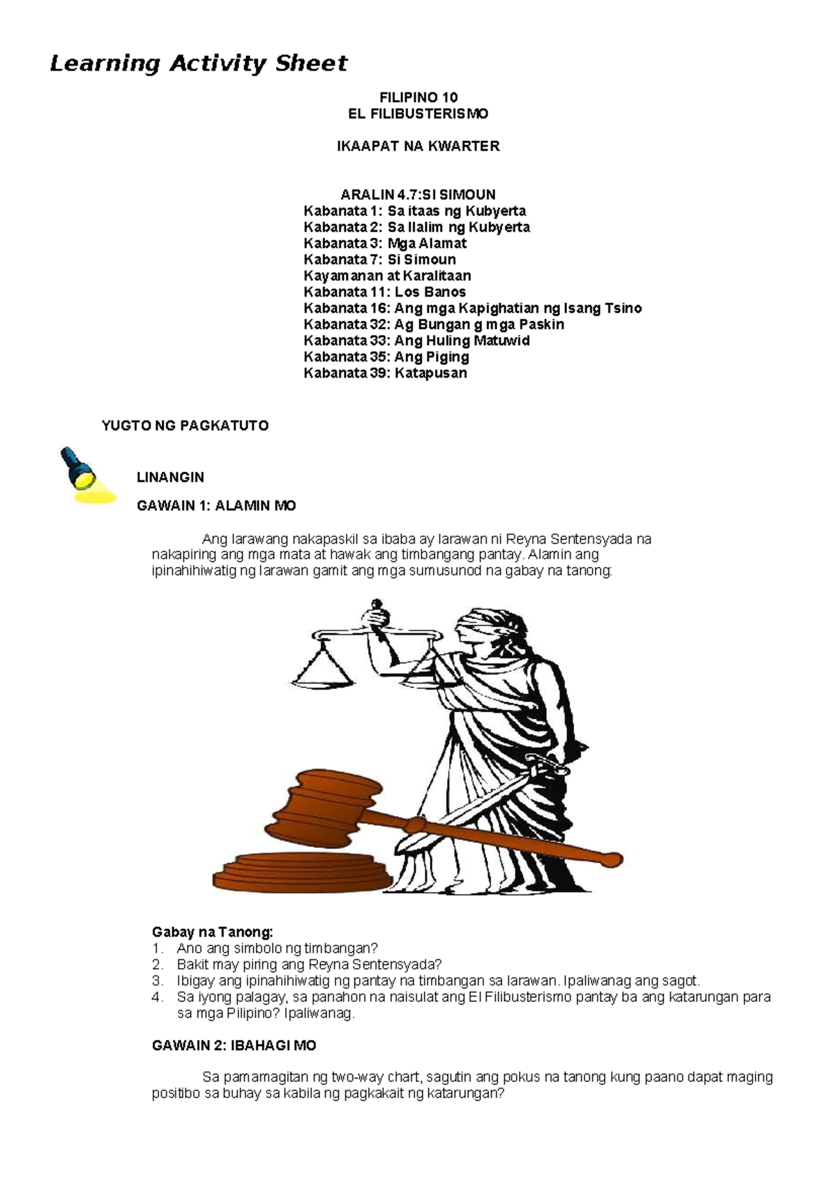 Sleep quality and academic performance - Learning Activity Sheet ...