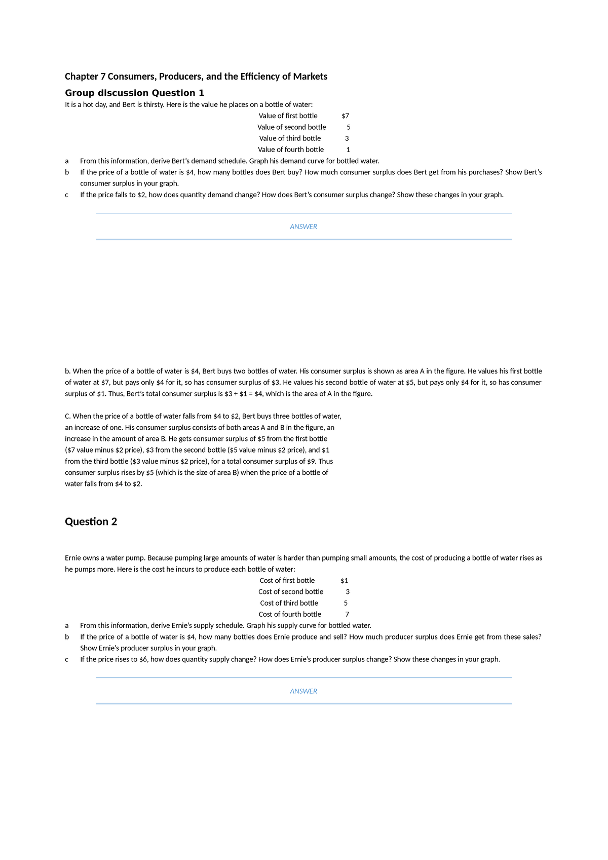 Chapter 7 Consumers - Management - Assignments - Chapter 7 Consumers ...