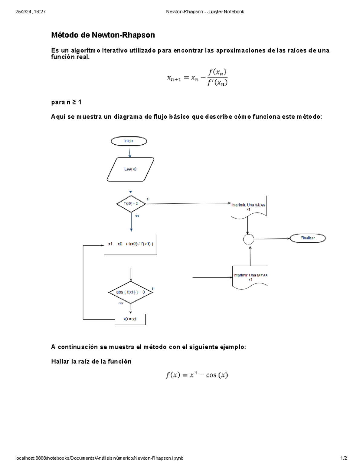 Newton-Rhapson - Jupyter Notebook 240227 104942 - Análisis Numérico ...