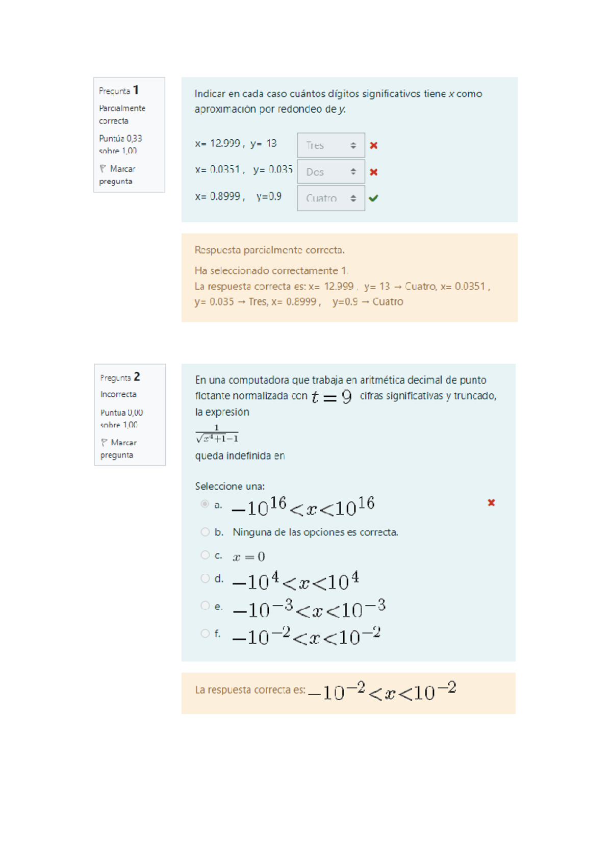 Primer parcial 2021 - Metodos Numericos A - Studocu