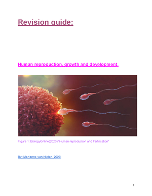Human reproduction, growth and development - Figure 1: BiologyOnline ...