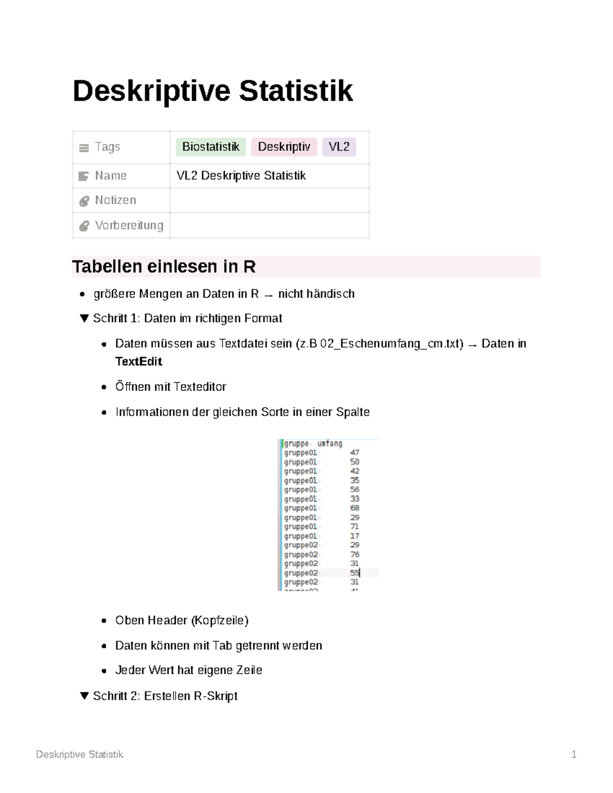 Deskriptive Statistik - Deskriptive Statistik Tags Biostatistik ...