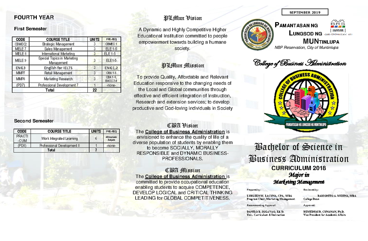 Updated-MM- Curriculum-SEPT-2019 - PAMANTASAN NG LUNGSOD NG MUNTINLUPA ...