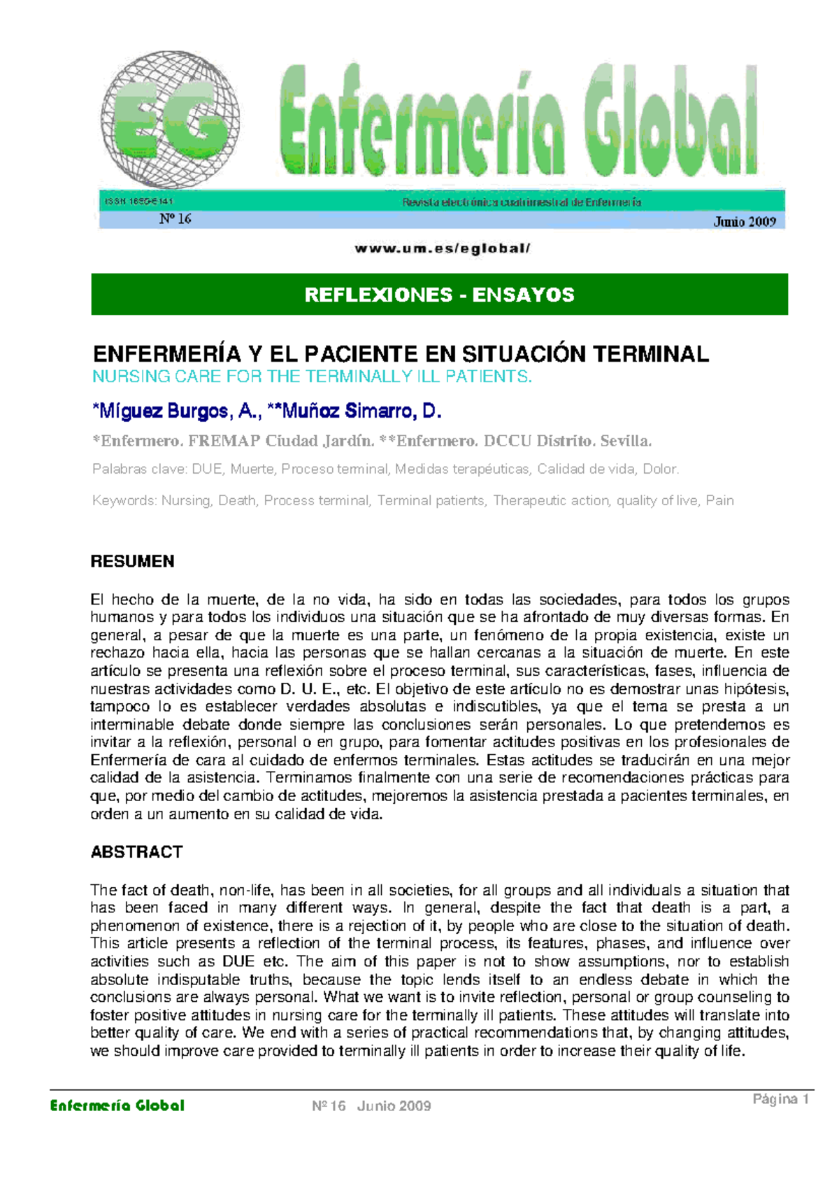Adulto I. Fases o etapas del paciente moribundo - - Studocu