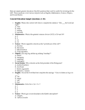 LTS-Lesson Plan - These lesson plan is in semi-detailed format. It is a ...