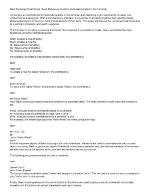 Regular Expressions Cheat Sheet A Guide to Pattern Matching Syntax - They provide a way to ...