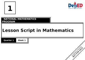 RMA-Test - RMA TEST - RAPID MATHEMATICS ASSESSMENT GRADE 3 BOOKLET Name ...